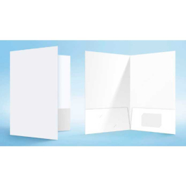 9x12 Blank Pocket Folder