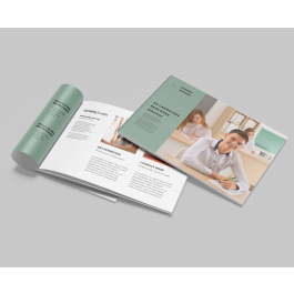 Booklets 8.5x5.5 - 100lb Matte Text