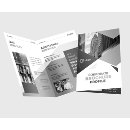 Brochures Offset Text
