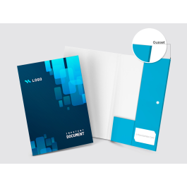 Pocket Folder Gusset Fast y Affordable