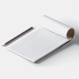 Notepads 70lb Offset Text 25 Sheets